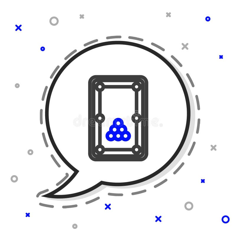 Billiard Table Outline Stock Illustrations – 2,678 Billiard Table ...