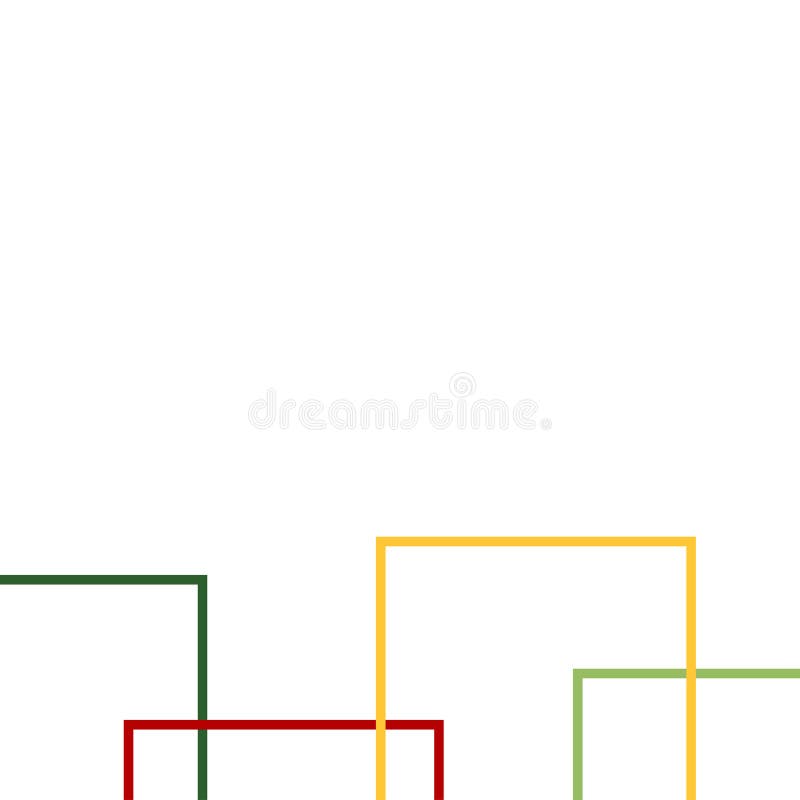 Line Box Background. Outline Box Background Stock Illustration ...