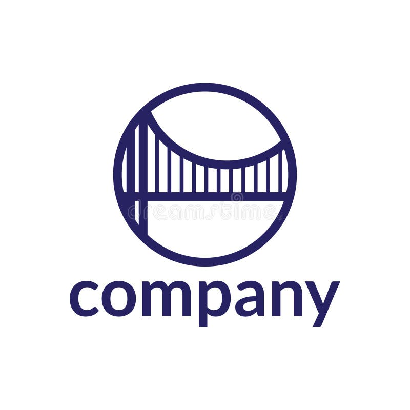 Line Bridge Icons, Viaduct Arch on River, Railway Stock Vector ...