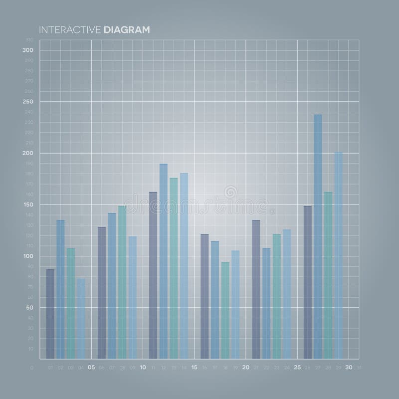 Line Chart. Diagram. stock vector. Illustration of measurement - 103067043