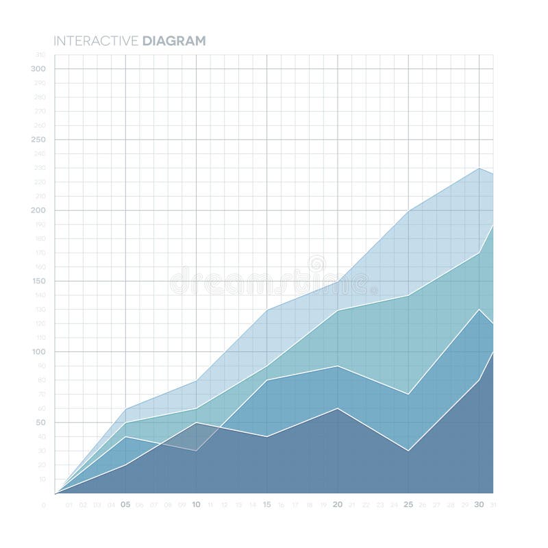 Line Chart. Diagram. stock vector. Illustration of measurement - 103067043