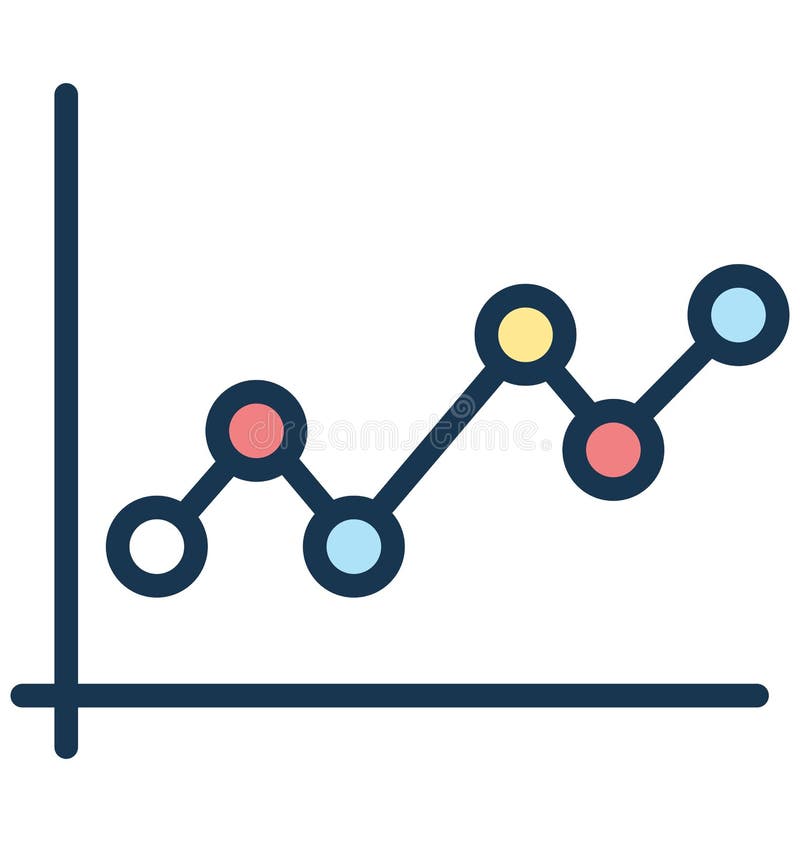 Chart Isolated Vector Icon Which Can Easily Modify or Edit Stock Vector ...