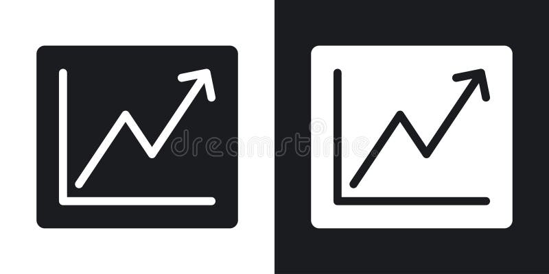 Line chart 3D icon stock illustration. Illustration of icon - 357506977