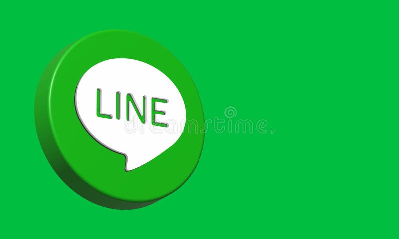 Line Circle Button Icon 3D. Elegant Template Blank Space Editorial ...