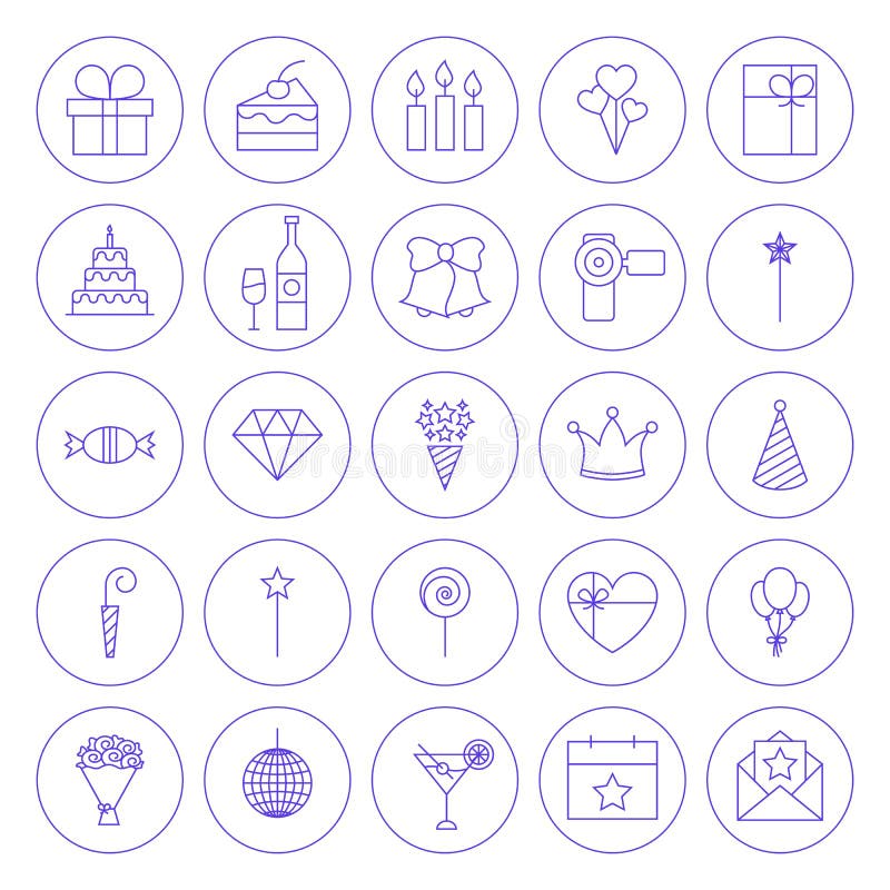 Circle Celebration Brand Identity Logo Design Idea Stock Vector ...