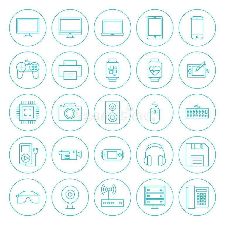 Electronic Circle Stock Illustrations – 126,264 Electronic Circle Stock ...