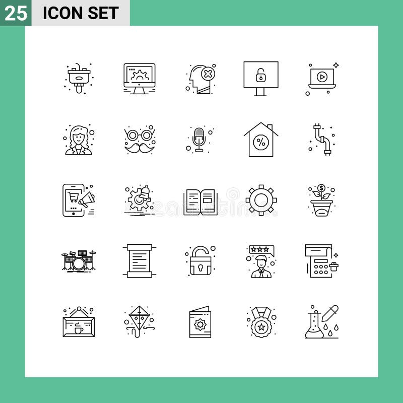 Laptop 3D with Lock and Key. Computer Security. Stock Illustration ...