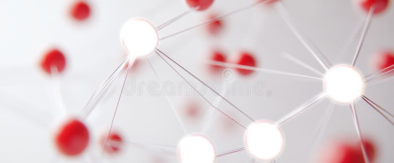 The Line Connecting the White and Red Markers Represents Communication ...