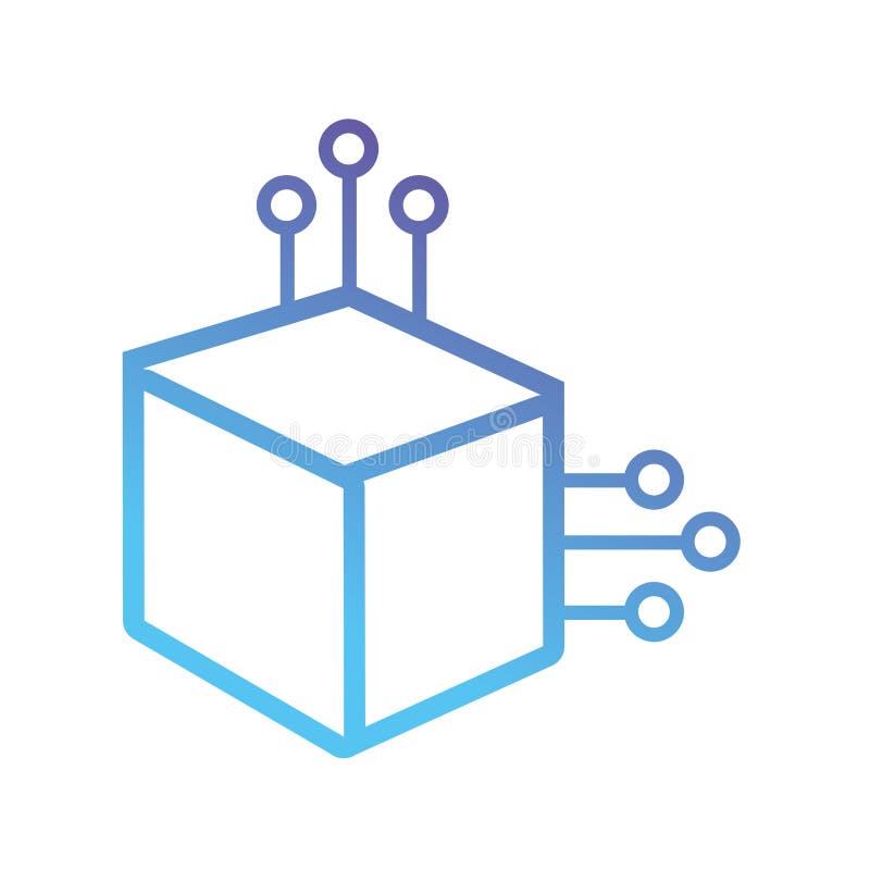 Cube Power stock illustration. Illustration of together - 10147009