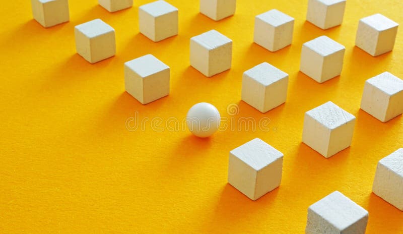 A Line of Cubes and a Sphere. Thinking Differently and Breaking ...