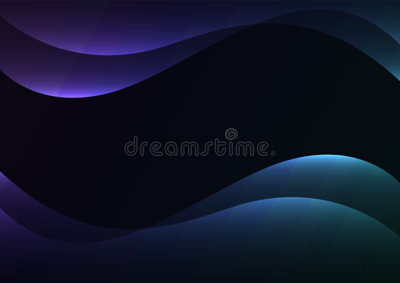 Line Curve Transparent Layer Abstract Background Stock Vector ...
