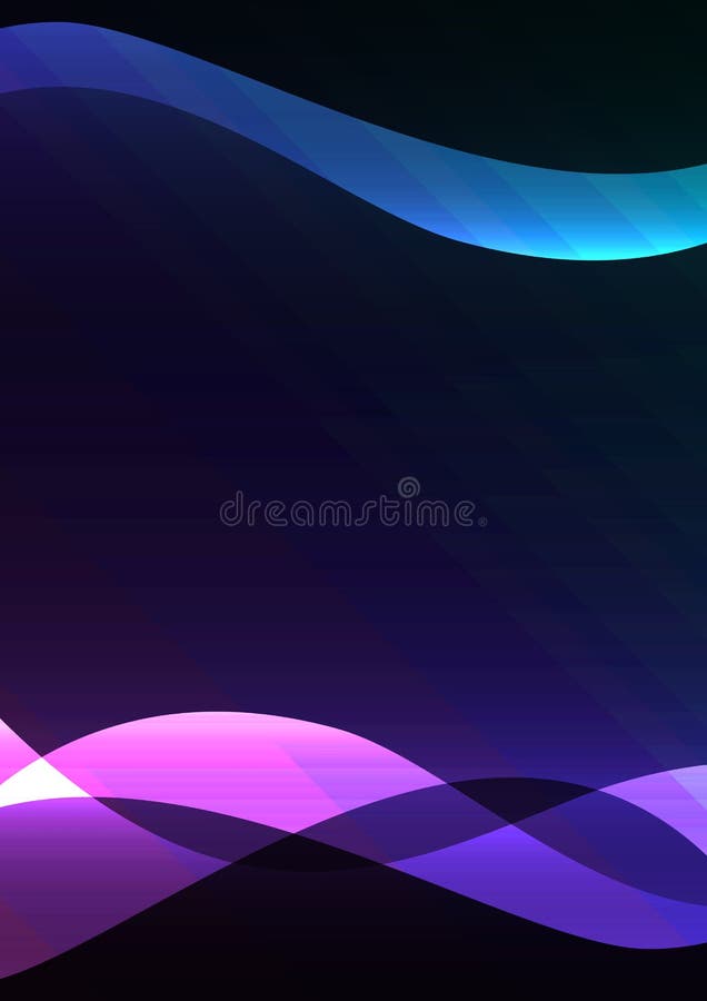 Line Curve Transparent Layer Abstract Background Stock Vector ...
