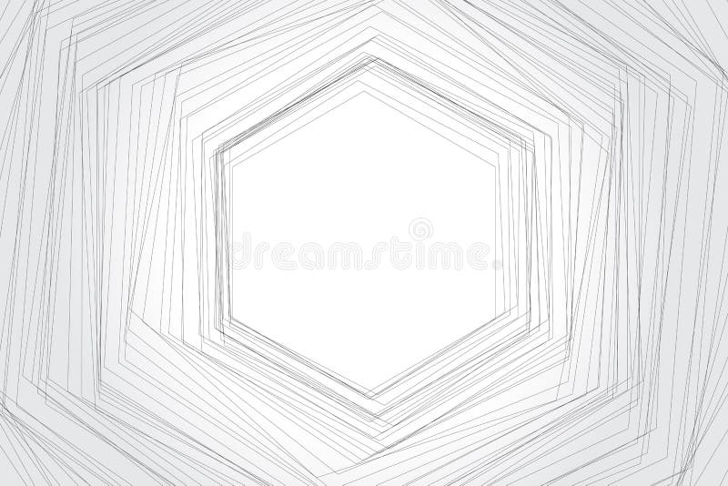 Abstract White Background Rectangle Line Stock Vector - Illustration of ...