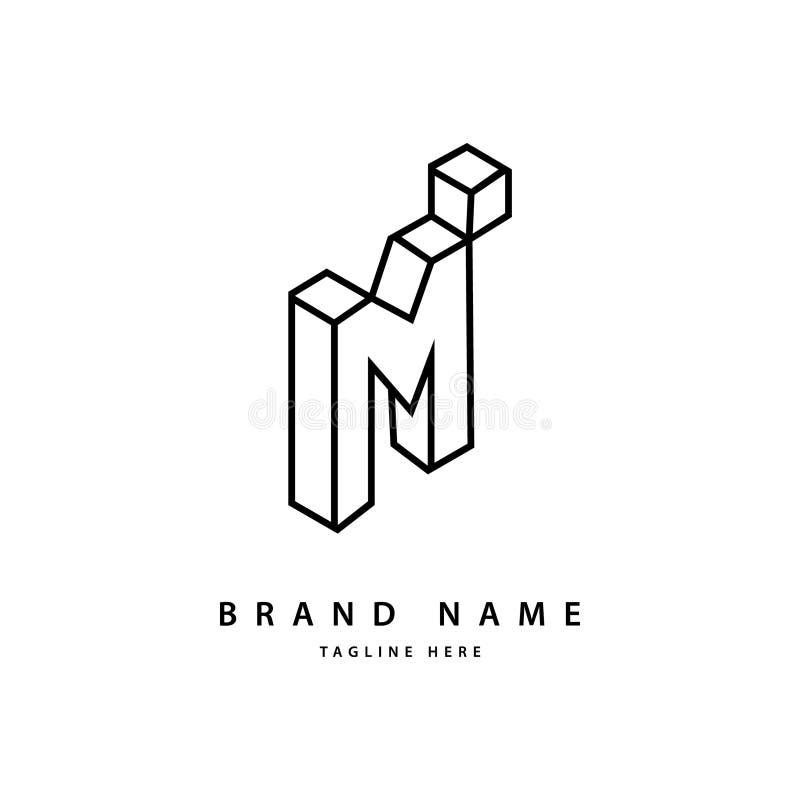 Black Letter M Logo Letter M Logo Hi Res Stock Photography And Images