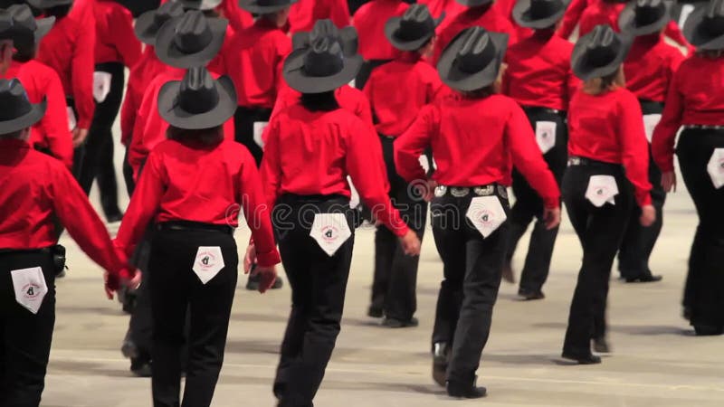 Line Dancers stock video. Video of dancers, western, calgary - 42287767