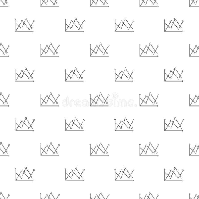 Line Diagram Pattern Vector Seamless Stock Vector - Illustration of ...