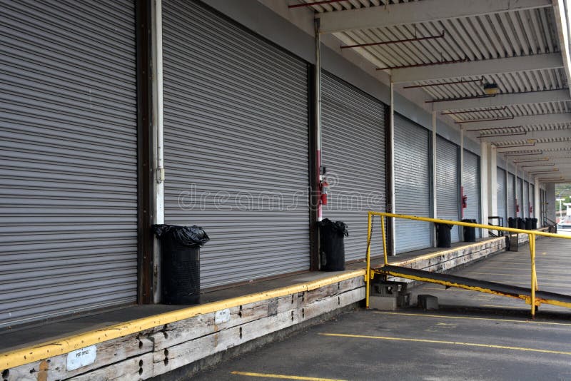 Dock area stock image. Image of docks, loading, line - 99843237