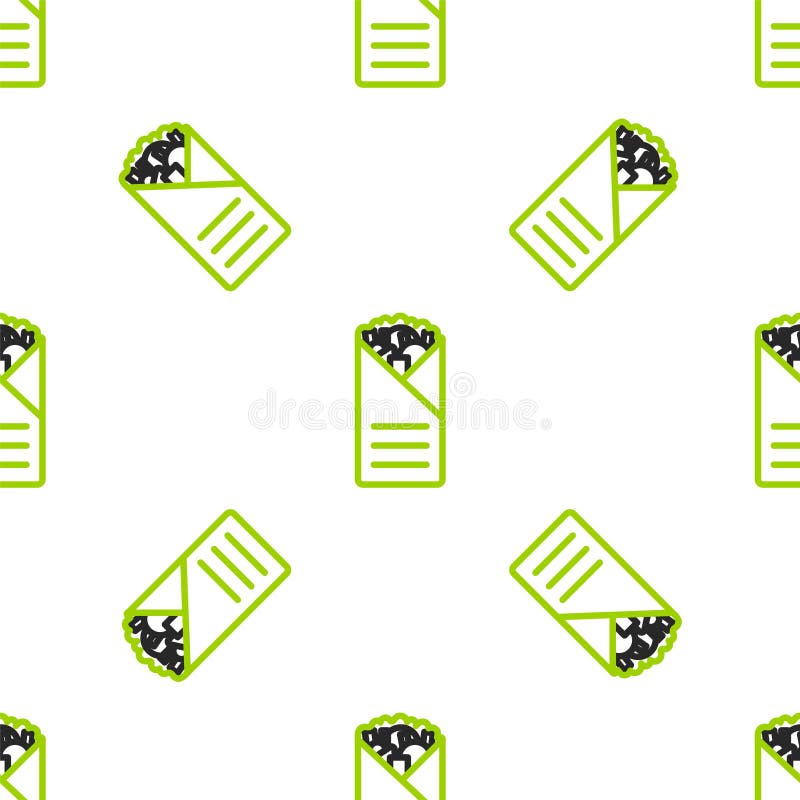 Vector Menu Doner Kebab Stock Illustrations – 1,615 Vector Menu Doner ...