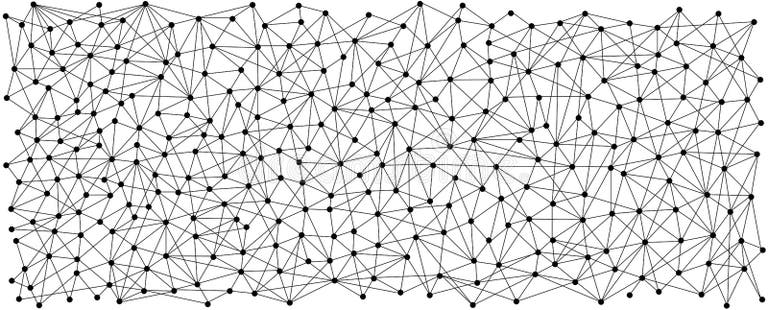 Line and Dot Pattern Background Stock Vector - Illustration of digital ...