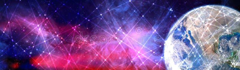 Line and Dot Pattern Background. Stock Image - Image of abstract, line ...