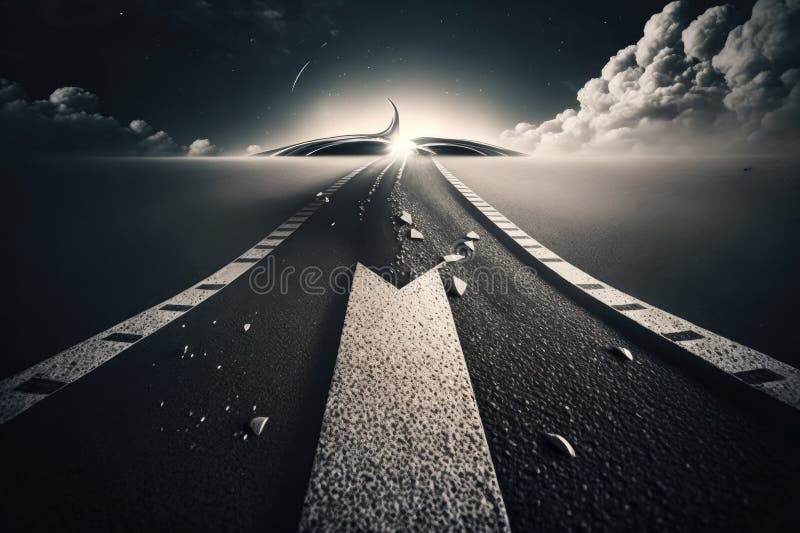 The Line Down the Center of the Track Where the Race Begins and Ends ...