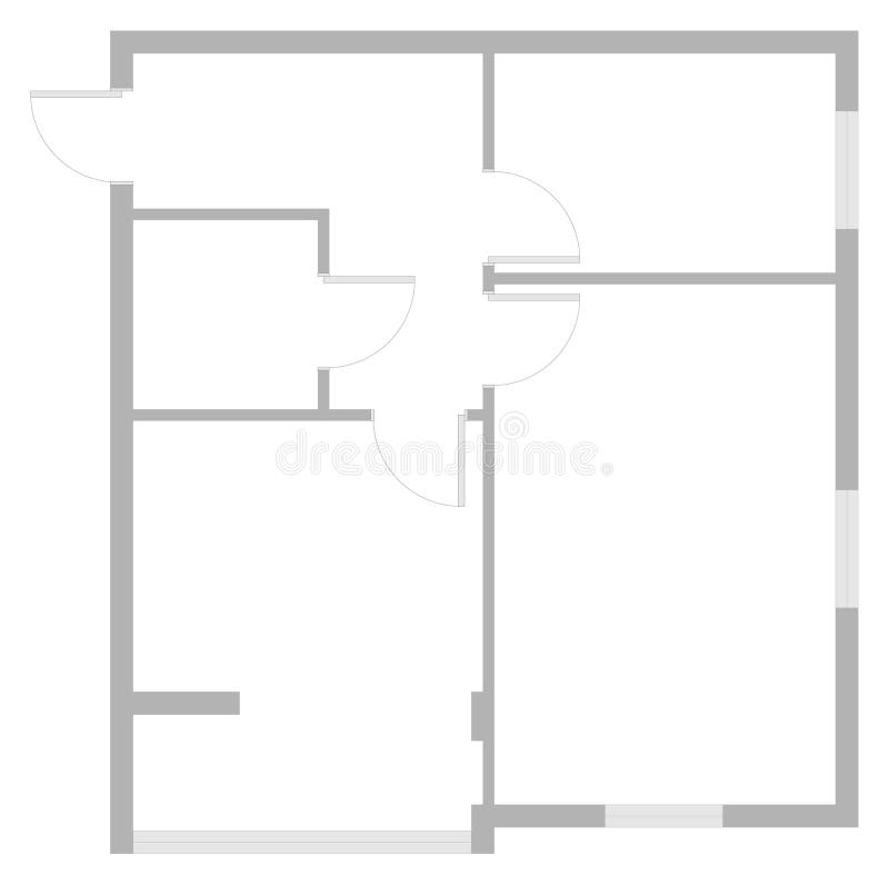 Architecture Floor Plan Vector Stock Illustrations – 14,855 ...