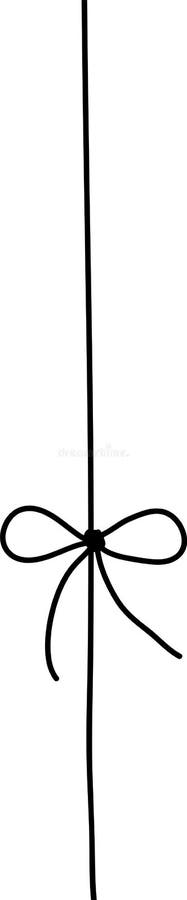 Line Drawing Bow Gift Ribbon Stock Vector - Illustration of shape ...