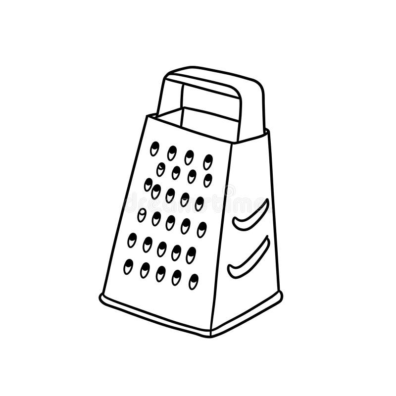 AI-Generated Grater Illustration Stock Illustration - Illustration of ...