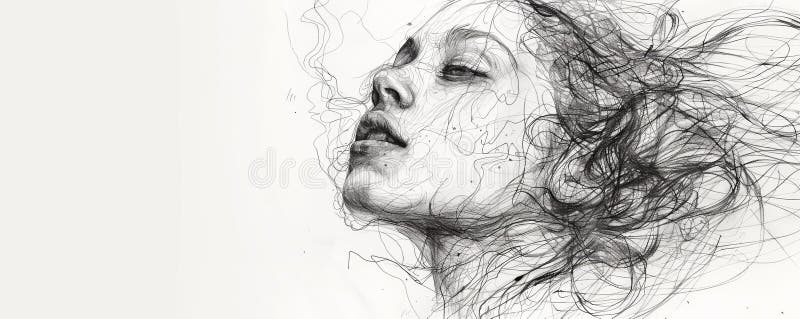 A Line Drawing that Captures the Essence of a Subject with Simple ...