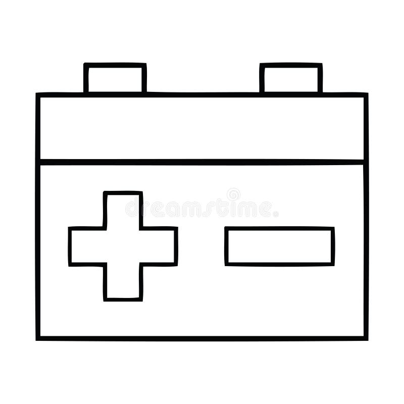 Battery Car Storage Electric Vehicle Power Electricity Cute ...