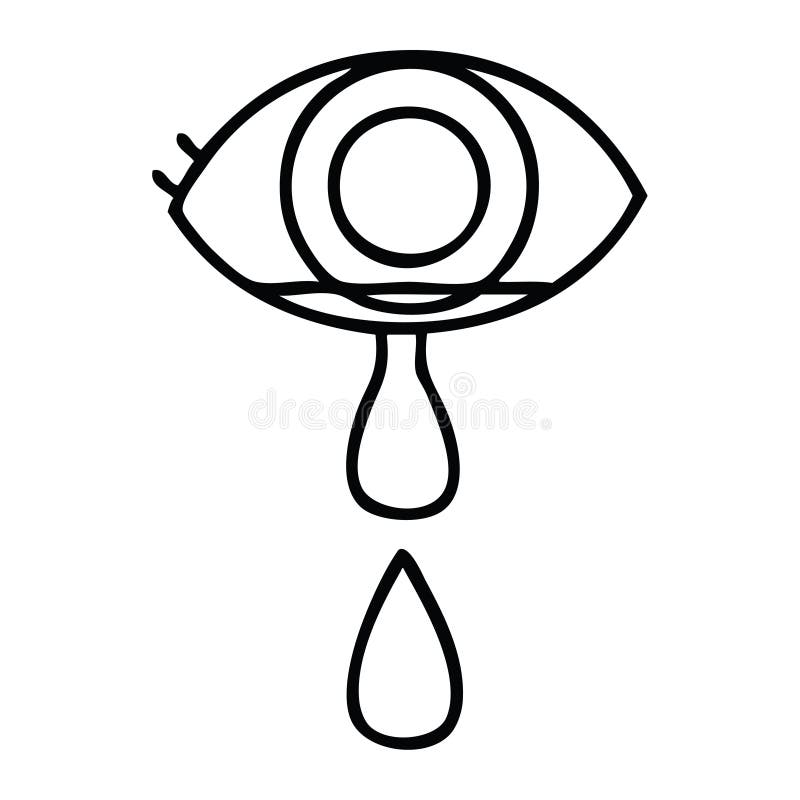 Crying Eye Stock Illustrations – 3,514 Crying Eye Stock Illustrations ...