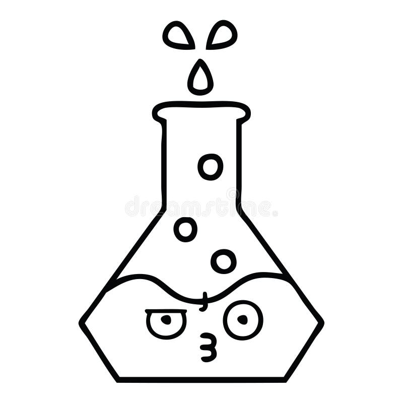 Line Drawing Beaker Stock Illustrations – 1,289 Line Drawing Beaker ...
