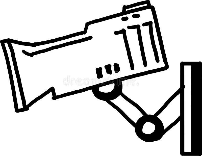 Cctv Drawing Line Stock Illustrations – 790 Cctv Drawing Line Stock ...