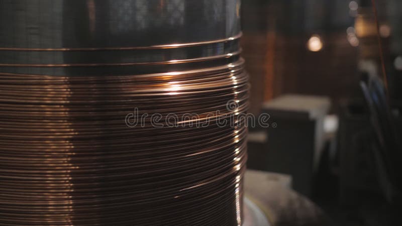 The Drawing Process of Copper Wire for the Production of Electric Cable ...
