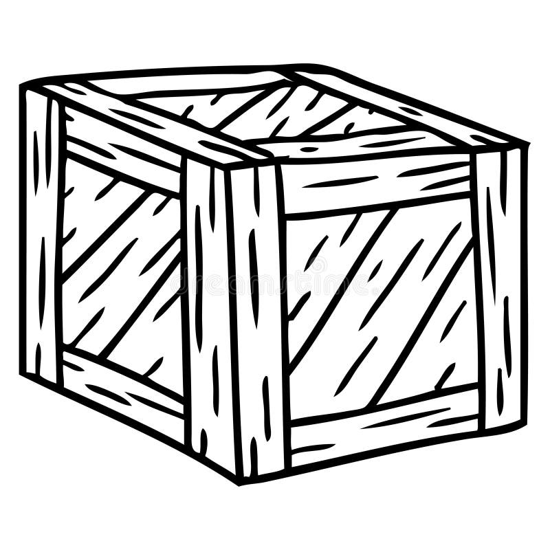 Wooden Crate Stock Illustrations – 6,860 Wooden Crate Stock ...