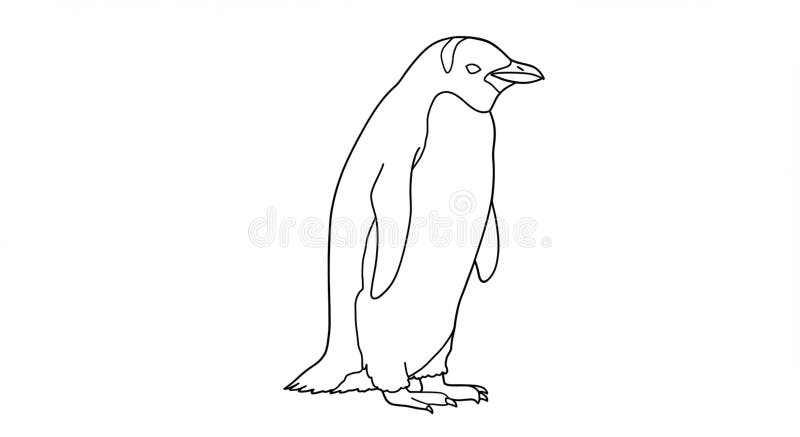 Penguin Side Profile Stock Illustrations – 178 Penguin Side Profile ...
