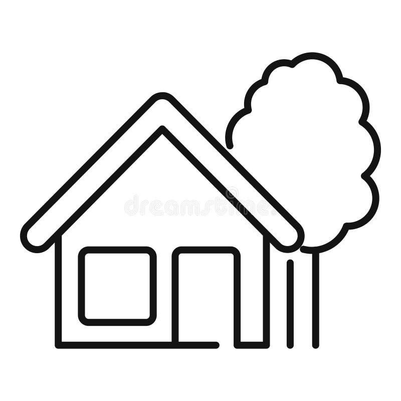 House Tree Drawing Stock Illustrations – 54,768 House Tree Drawing ...