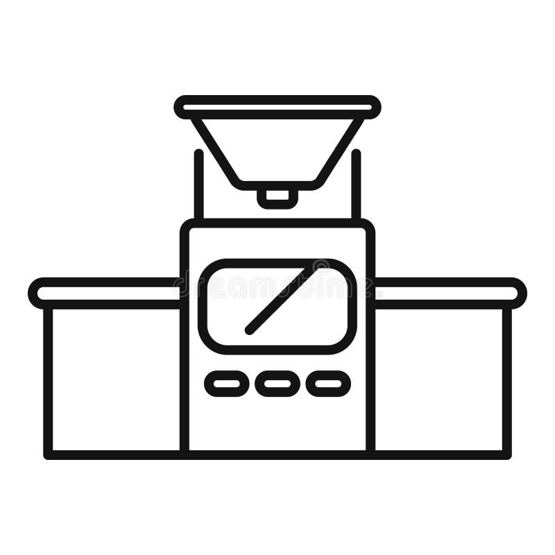 Industrial Conveyor Belt System Sorting Packages in a Warehouse Stock ...