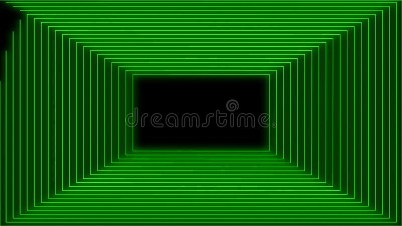 Line Drawing the Green Square Neon Light Stock Video - Video of ball ...