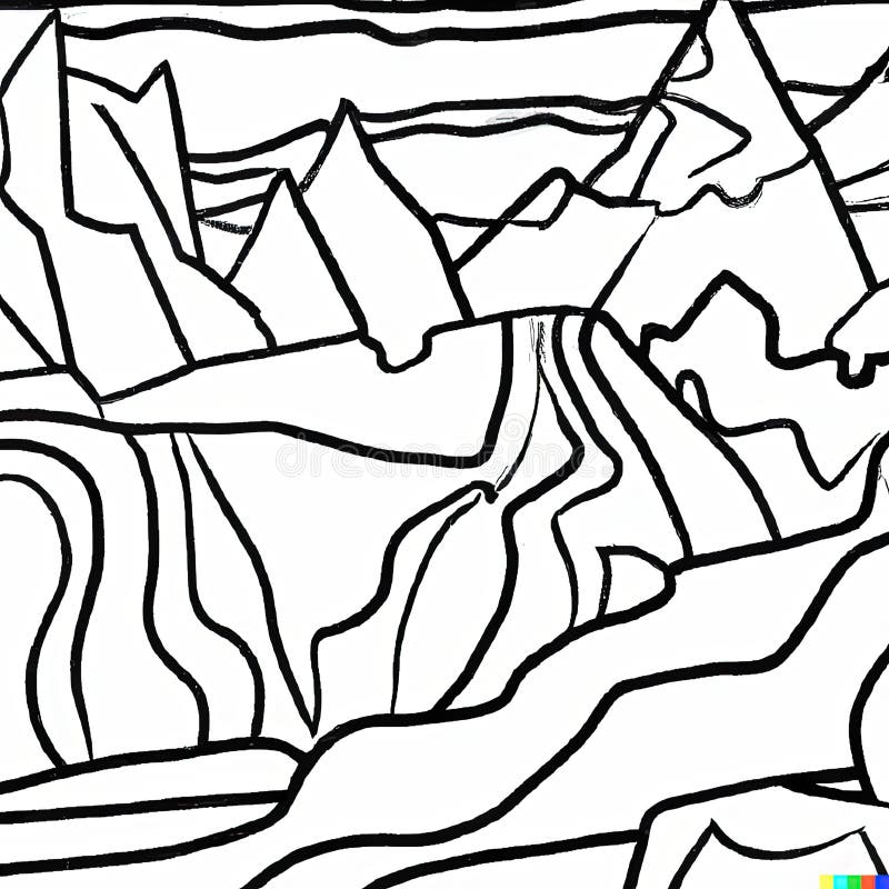 Alps Line Drawing Stock Illustrations – 1,373 Alps Line Drawing Stock ...