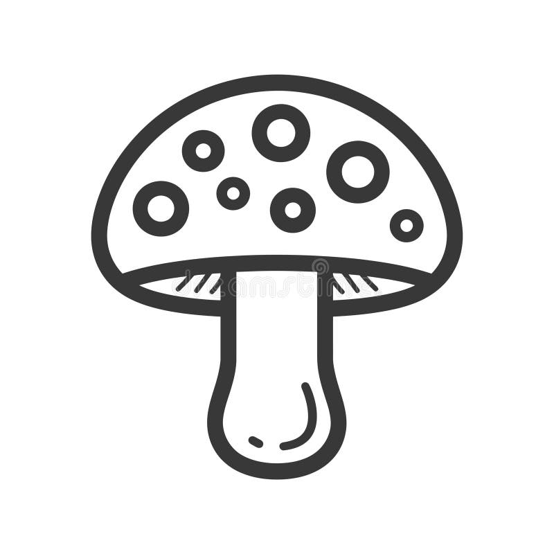 Charming Hand-Drawn Mushroom Illustration, Perfect for Children S Books ...