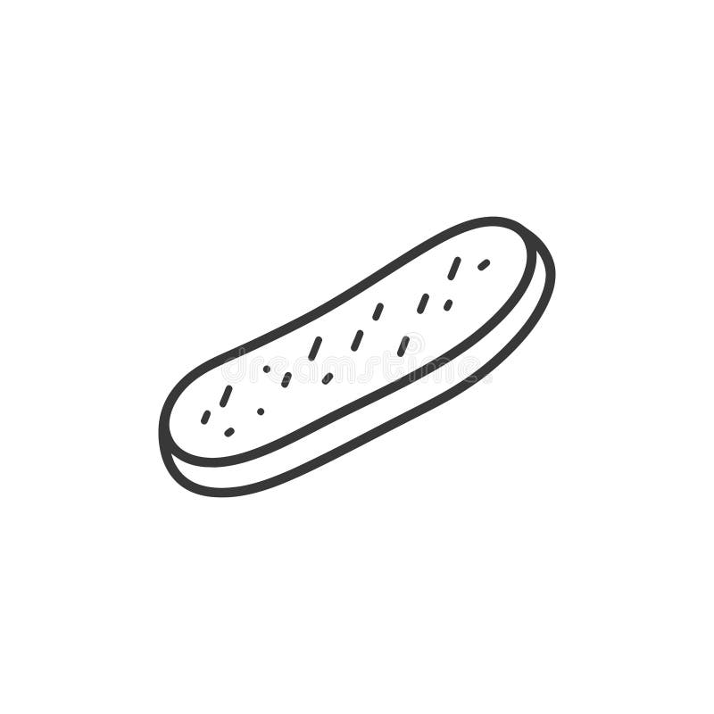 AI Generated Pickle Slice stock illustration. Illustration of single ...