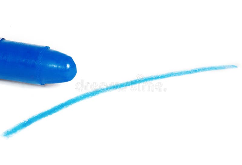 Line, drawn in blue chalk stock photo. Image of writing - 30827390