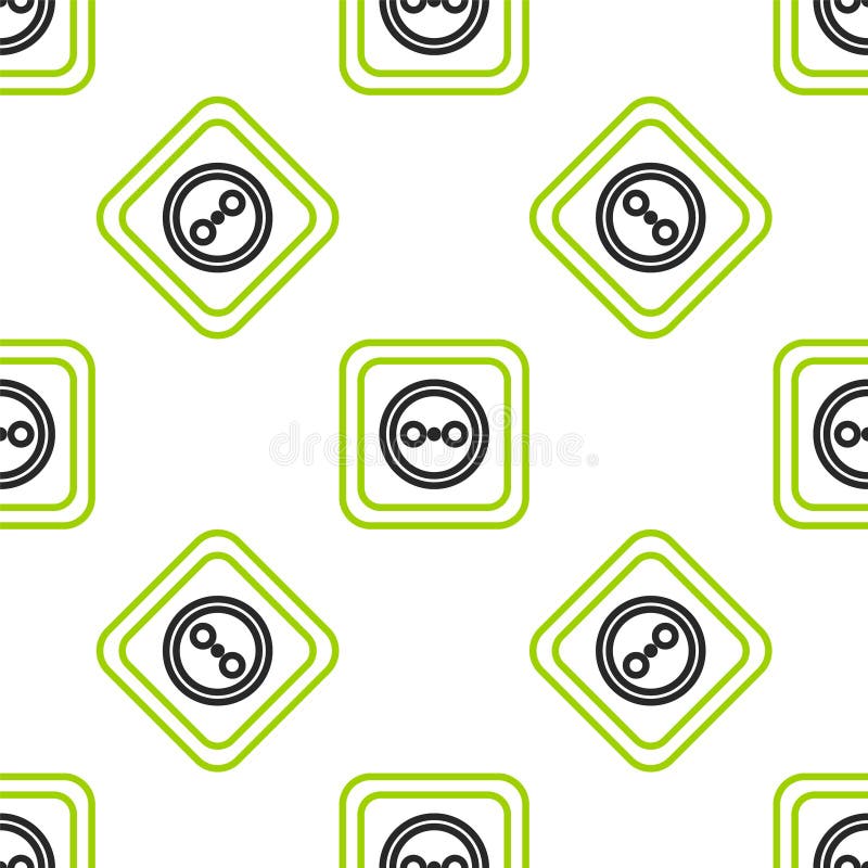 Line Electrical Outlet Icon Isolated Seamless Pattern on White ...