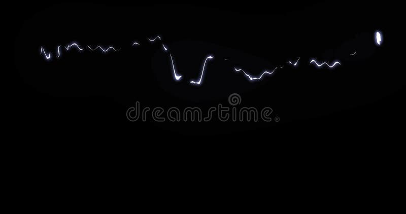 Line Elements with Glow Effect. Realistic Lightning. Stock Illustration ...
