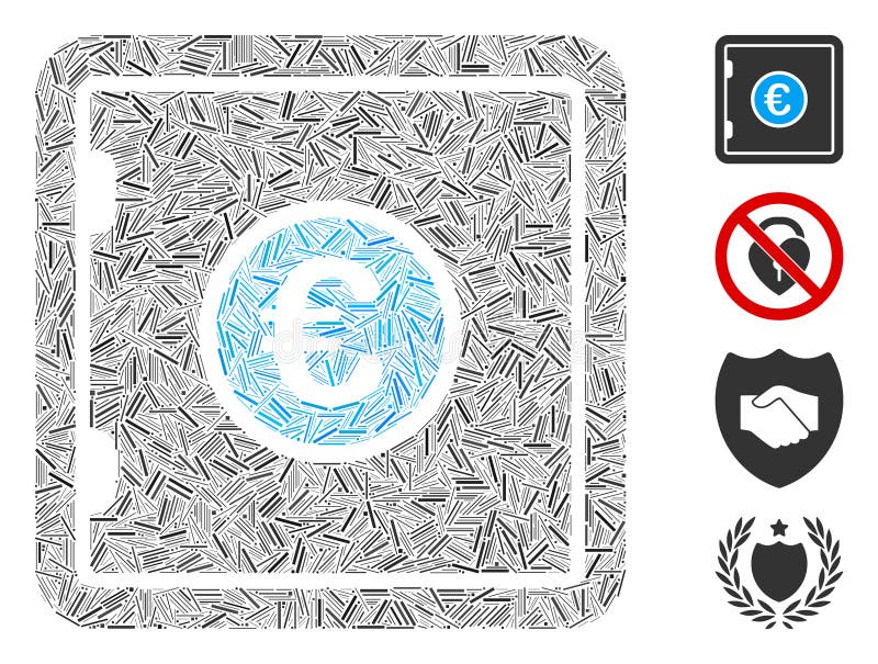 Euro Safe stock illustration. Illustration of european - 5191319