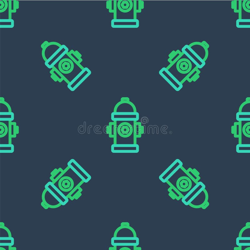 Fire Hydrant Pattern Stock Illustrations – 528 Fire Hydrant Pattern ...