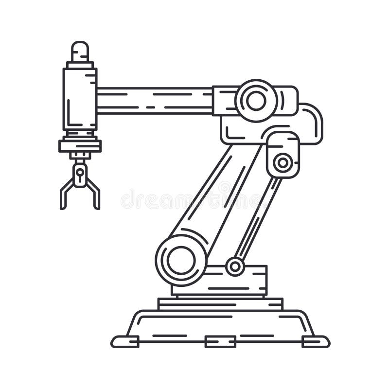 Robotic Claw Machine Icon Vector Stock Illustrations – 175 Robotic Claw ...