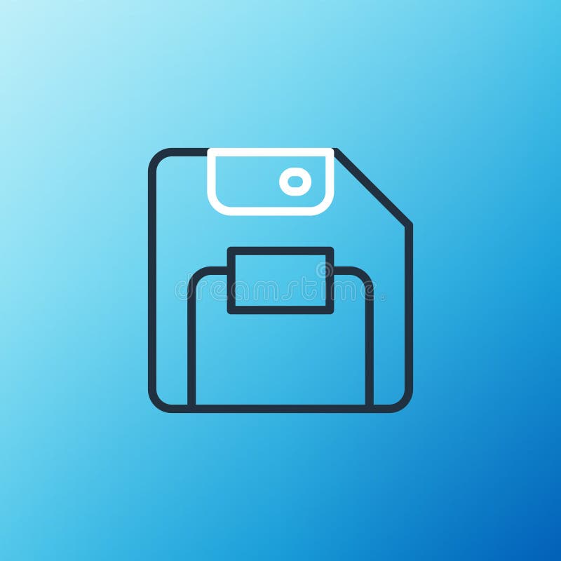 Colorful Floppy Disk Isolated Stock Image - Illustration of digital ...