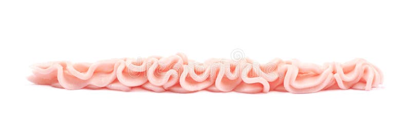 Frosting Heart Cake Topping Stock Photo - Image of food, isolated: 88145326